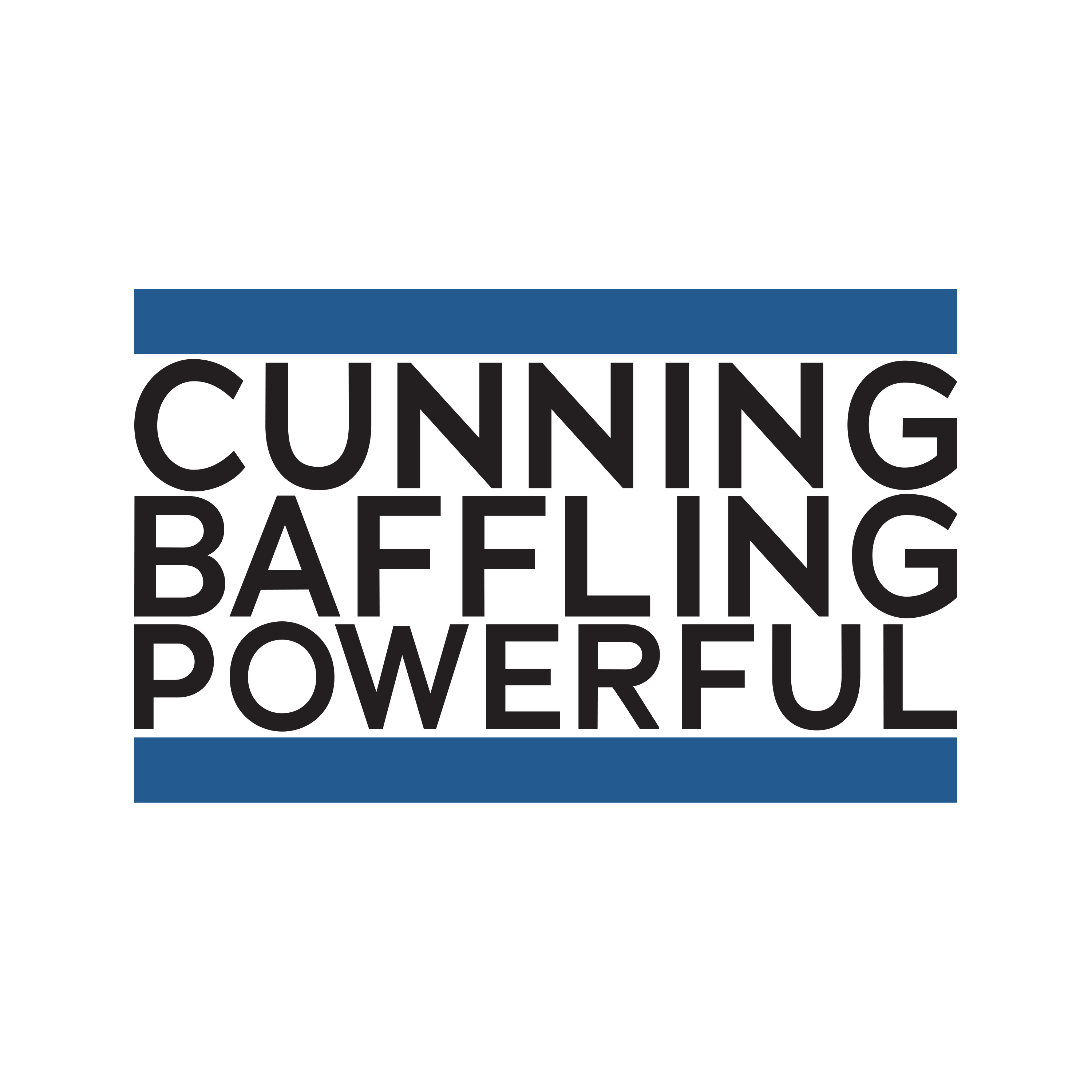 Cunning Baffling Powerful Merch – 25th Street Clothing Co.
